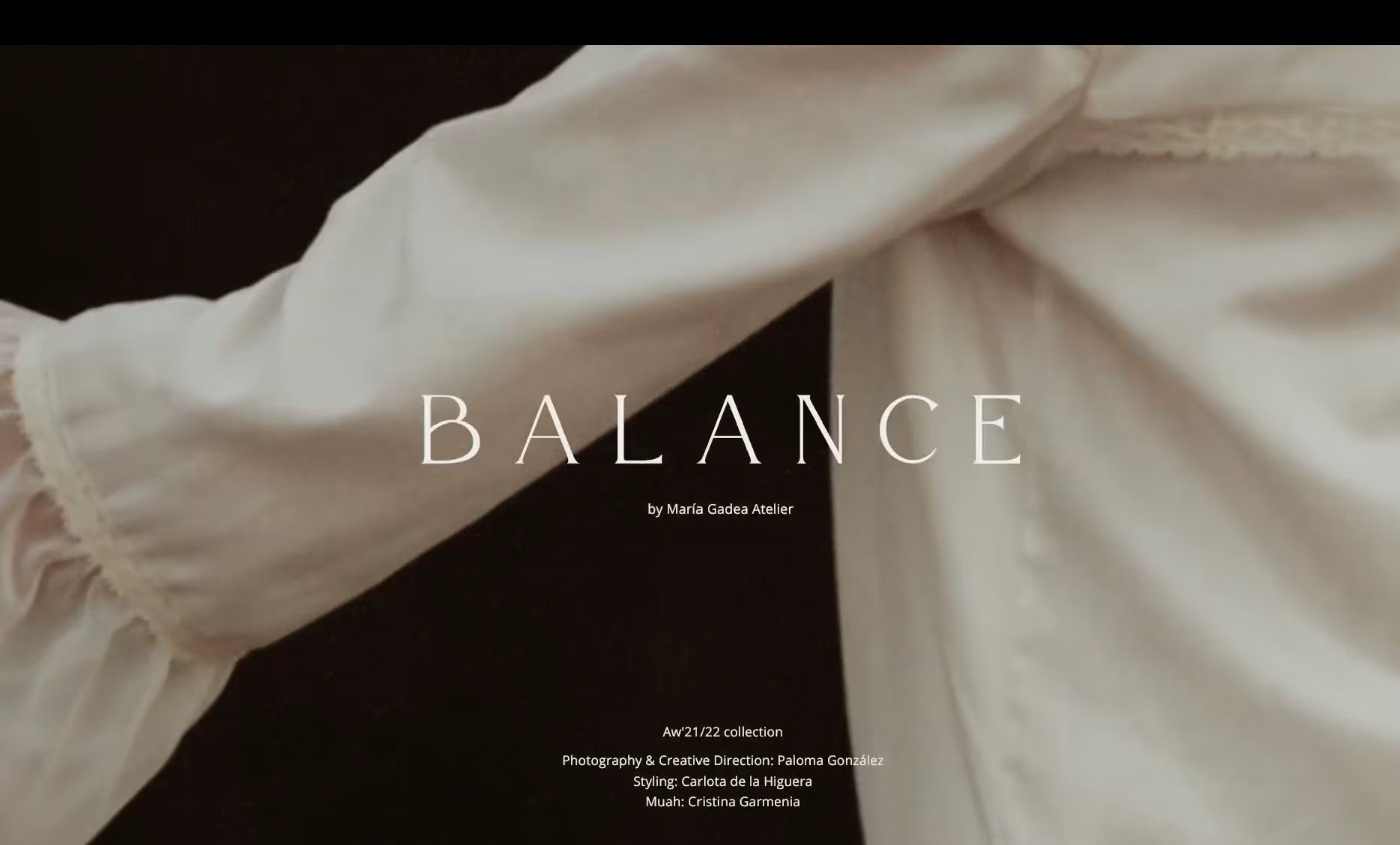 Balance – Maria Gadea Atelier